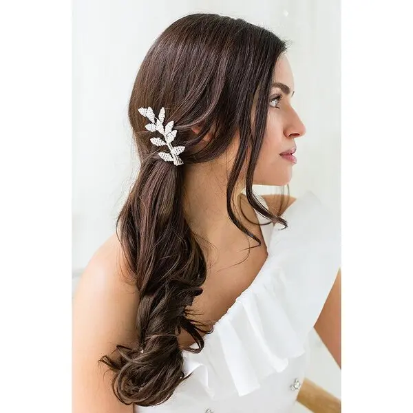 Brides & Hairpins Petra Hair Clip - Silver