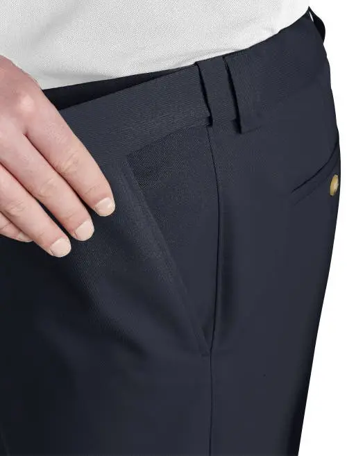 OAK HILL BY DXL Microfiber Waist-relaxer Pants