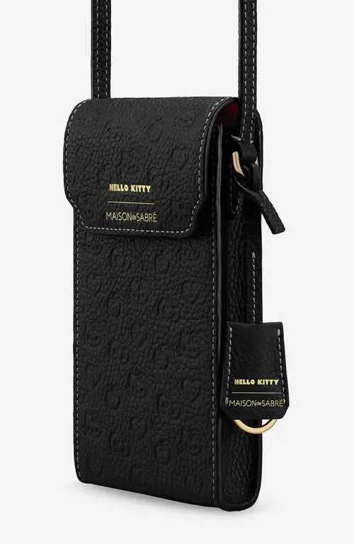 MAISON DE SABRE Leather Phone Pouch