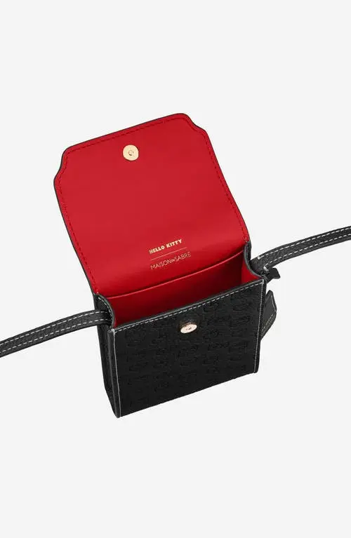 MAISON DE SABRE Leather Phone Pouch