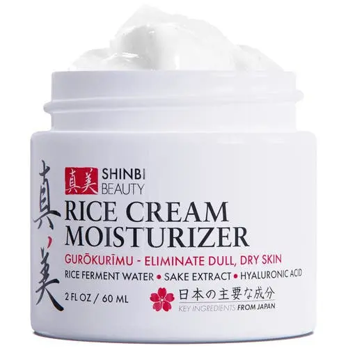 SHINBI BEAUTY Rice Cream Moisturizer - Clear