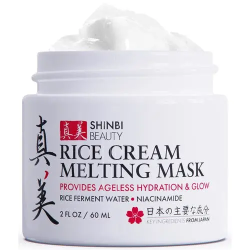 SHINBI BEAUTY Rice Cream Melting Mask - Clear