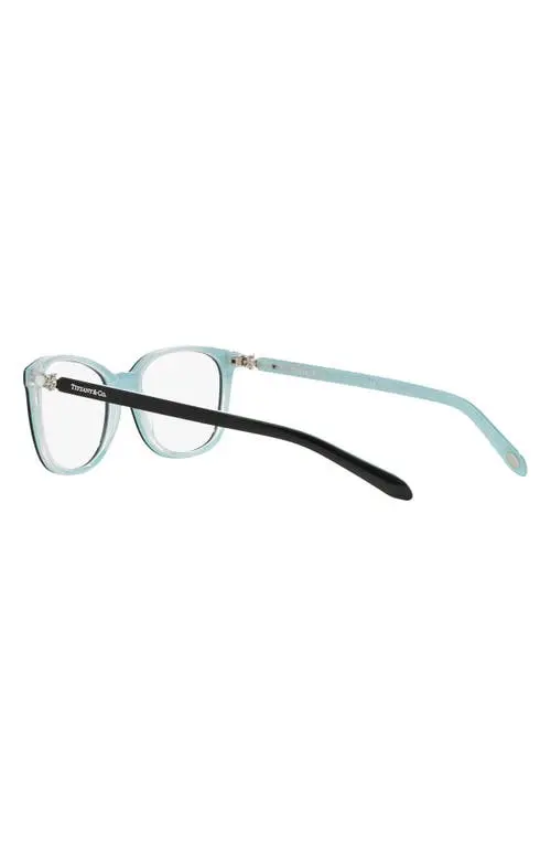 Tiffany & Co. Square Eyeglasses - Black Blue