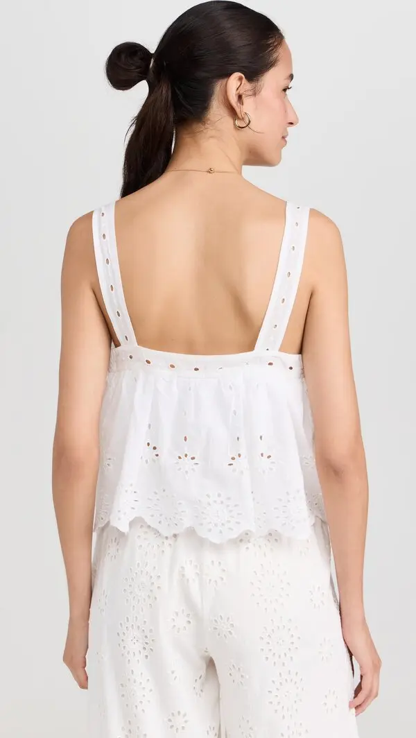 Z Supply Dorean Eyelet Top