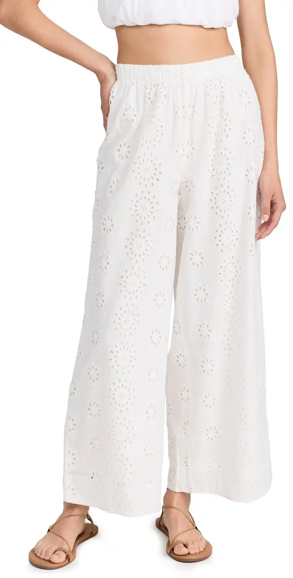 Z Supply Sorrento Eyelet Pants