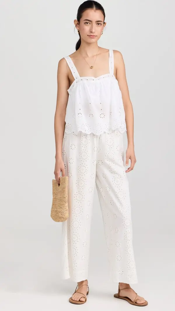 Z Supply Sorrento Eyelet Pants