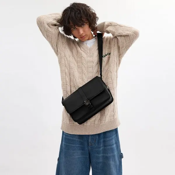 COACH League Messenger Bag - Black