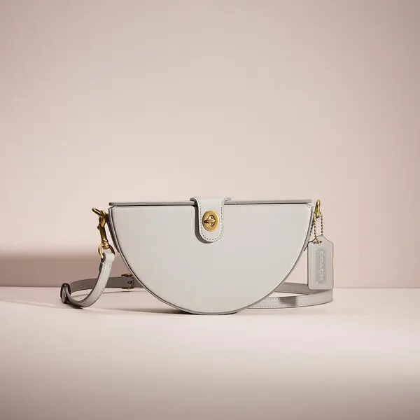 COACH Restored City Blocks Semi Circle Bag