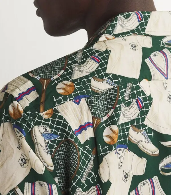Ralph Lauren X Wimbledon Printed Camp Shirt - Multi | Editorialist