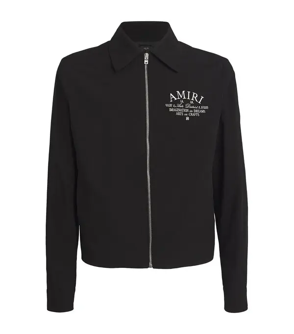 Amiri Wool-blend Arts District Jacket
