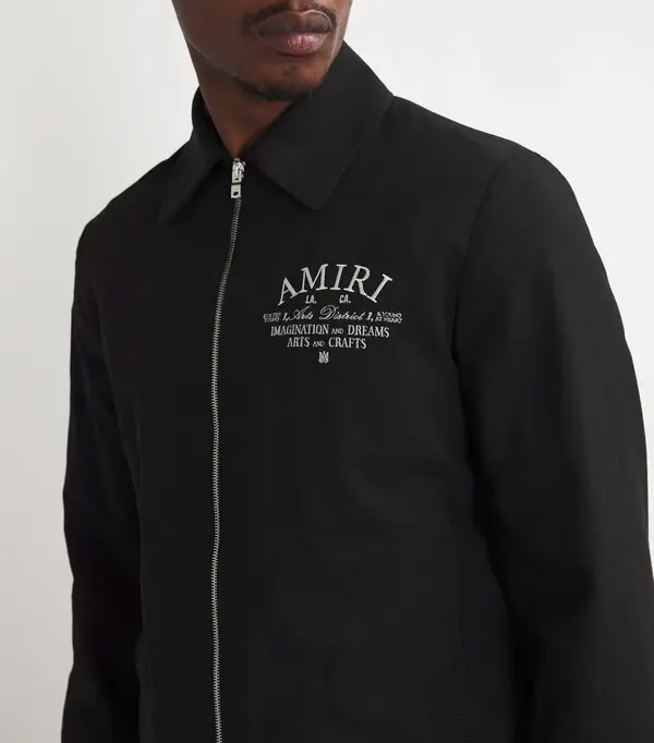 Amiri Wool-blend Arts District Jacket