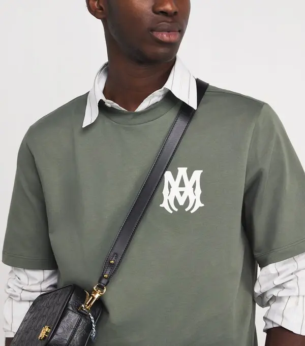 Amiri Cotton Core Logo T-shirt - Green