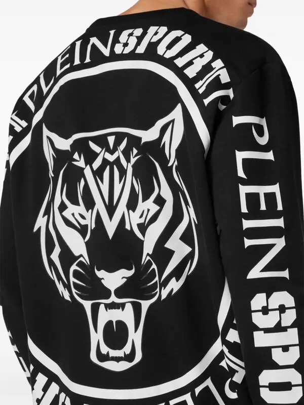 PLEIN SPORT Tiger Print Sweatshirt