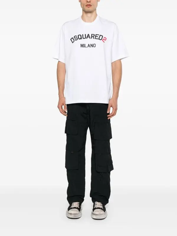 Dsquared2 Logo-print Cotton T-shirt