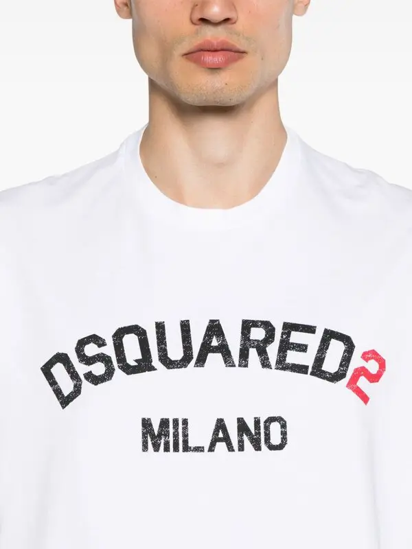 Dsquared2 Logo-print Cotton T-shirt