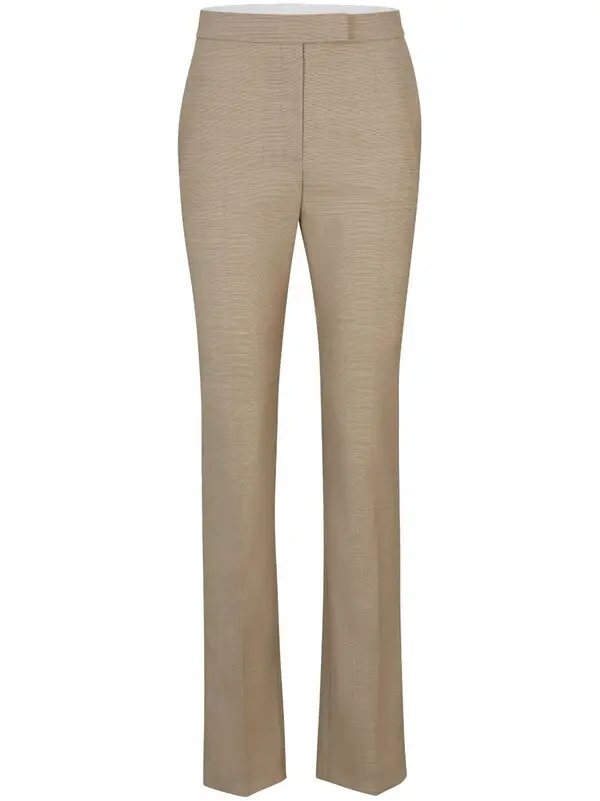 BOSS Mid-rise Slim-fit Trousers