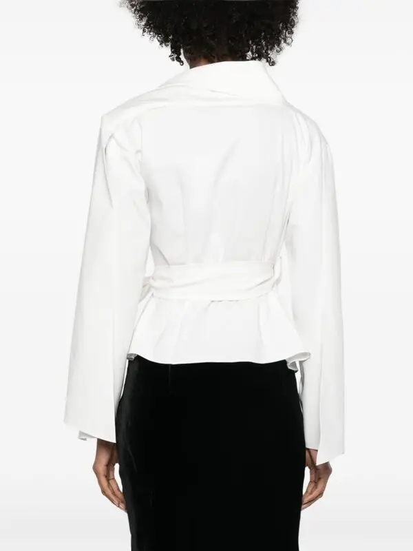 V:PM ATELIER Deby Tie-waist Blouse