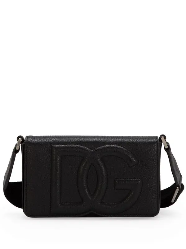 Dolce & Gabbana Logo-embossed Mini Bag - Black