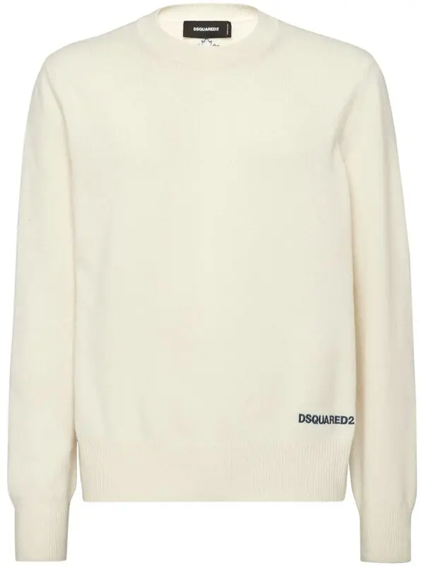 Dsquared2 Logo-print Knitted Jumper