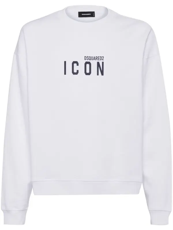 Dsquared2 Icon Print Cotton Sweatshirt