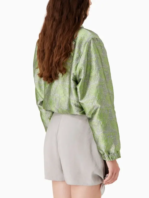 Emporio Armani Jacquard Bomber Jacket
