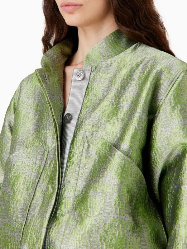 Emporio Armani Jacquard Bomber Jacket