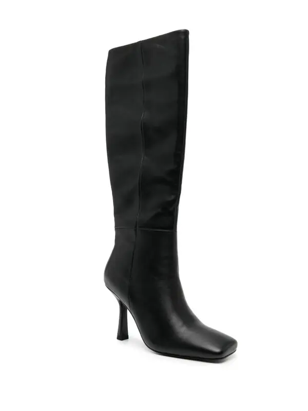 Senso Saryne 90mm Leather Boots - Black