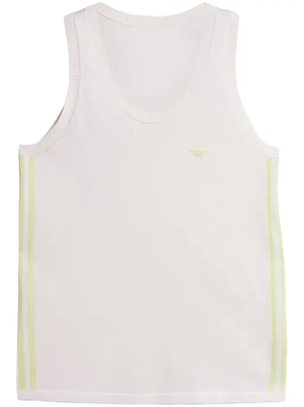 Adidas Logo-embroidered Sleeveless Top