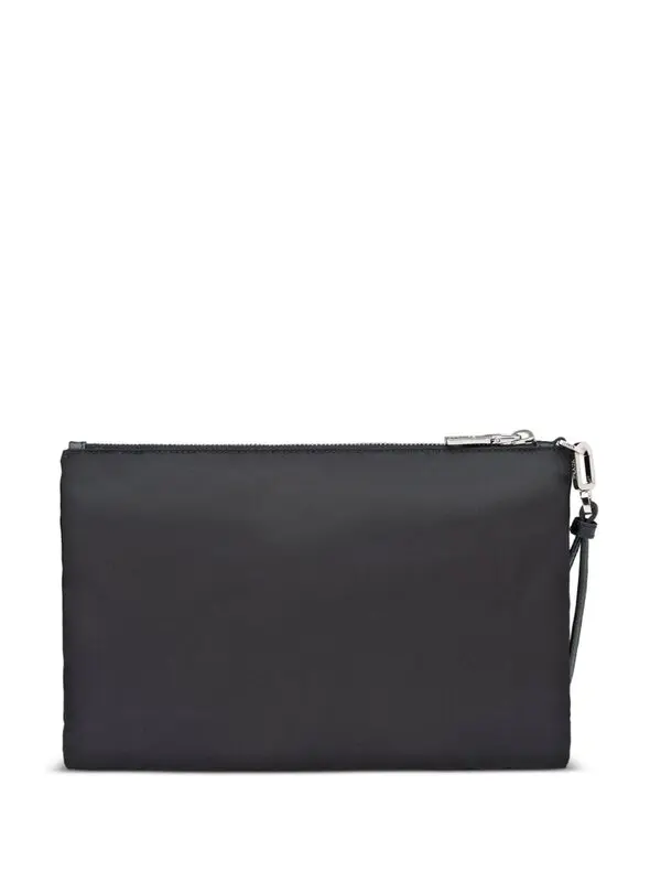 Prada Re-nylon Clutch - Black