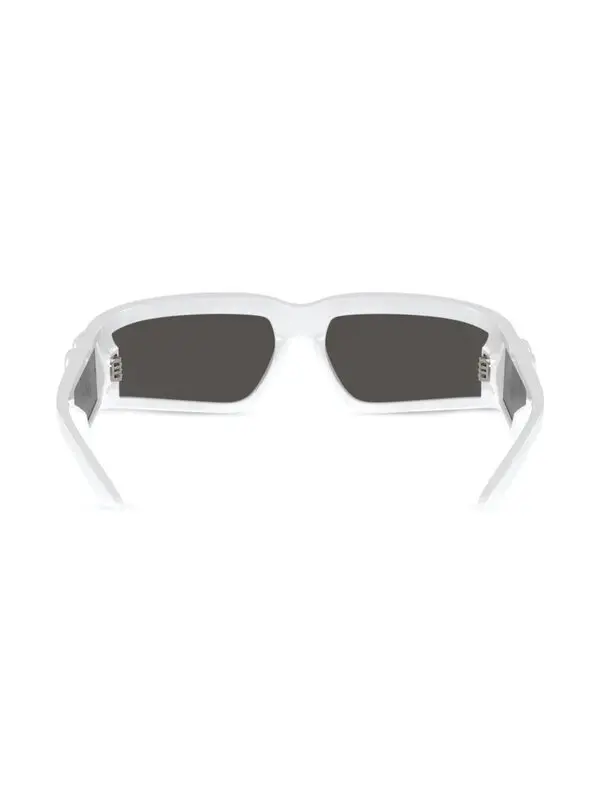 Dolce & Gabbana Logo Wraparound Sunglasses
