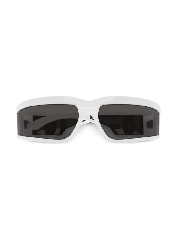 Dolce & Gabbana Logo Wraparound Sunglasses