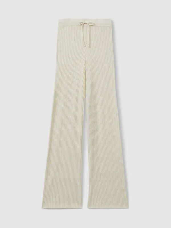 Good American Ribbed Terry Lounge Trousers