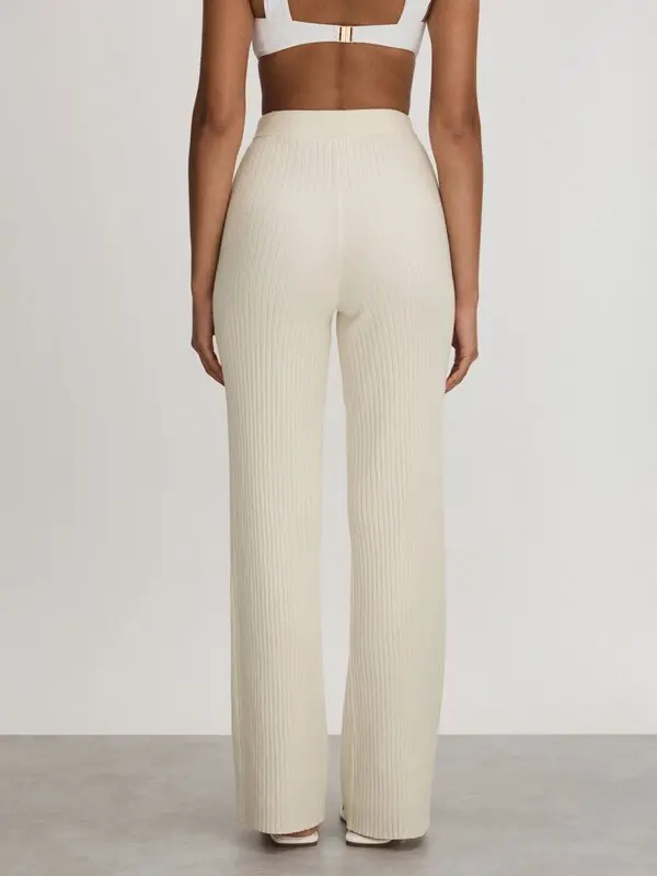 Good American Ribbed Terry Lounge Trousers