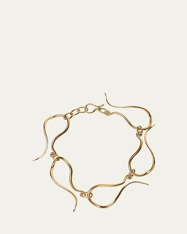 BEATRIZ PALACIOS 18k Vermeil Root Choker Necklace