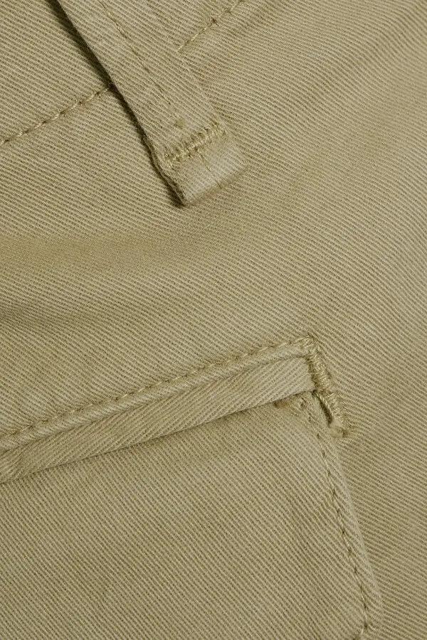 Rag & Bone Cotton-blend Twill Wide-leg Pants