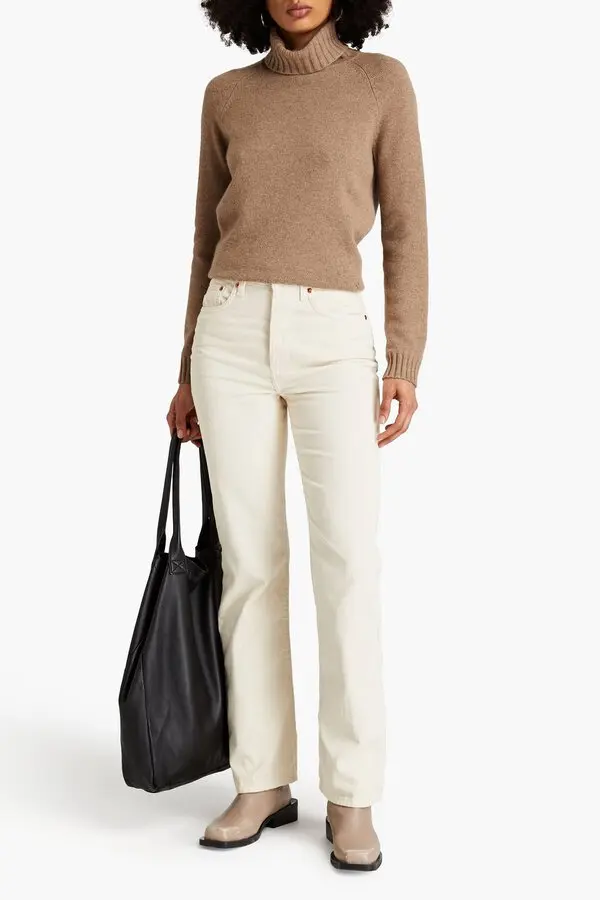 RE/DONE 70s Cotton-corduroy Bootcut Pants - Ivory