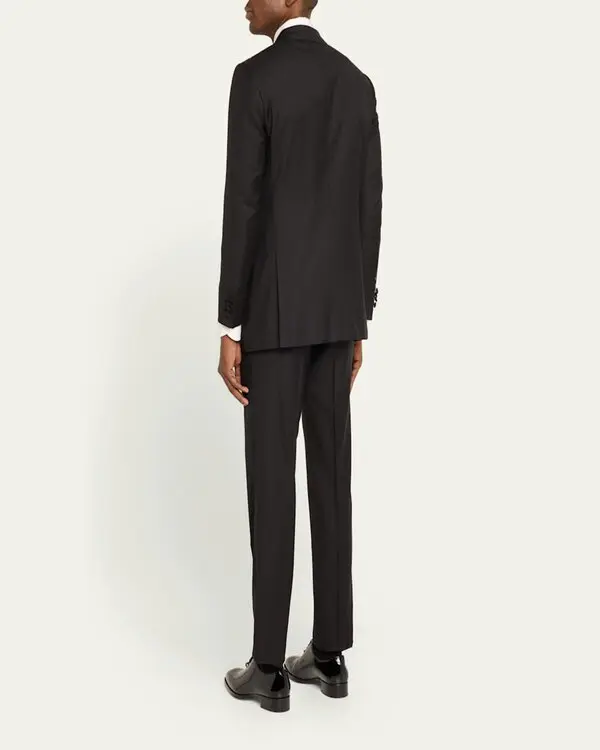 Kiton Peak Wool Tuxedo