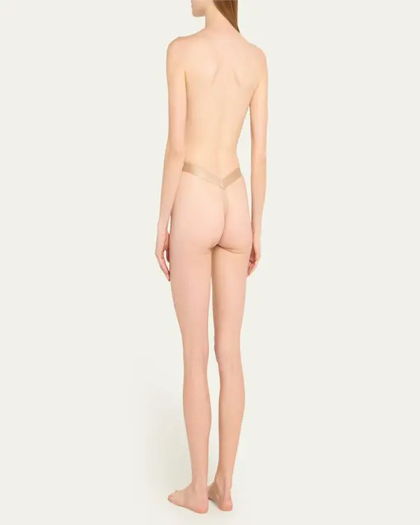 Fashion Forms U-plunge Backless Thong Bodysuit