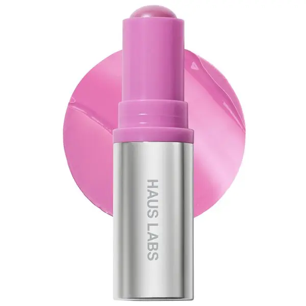 HAUS LABS BY LADY GAGA Color Fuse Longwear Hydrating Glassy Lip + Cheek Blush Balm Stick - Glassy Lilac