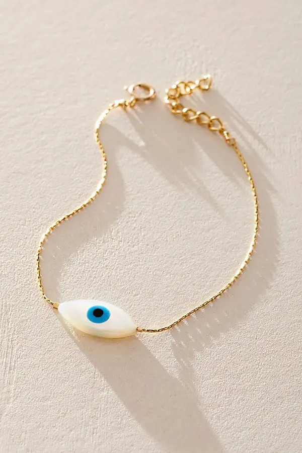 KOZAKH Izu Evil Eye Charm Bracelet - Gold