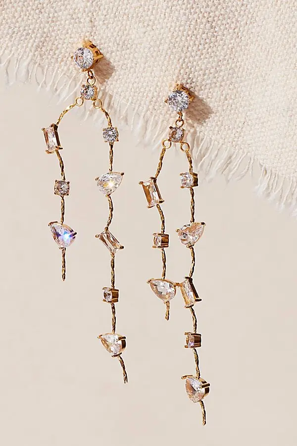 EVIE JEWELRY Luna Earrings - Gold