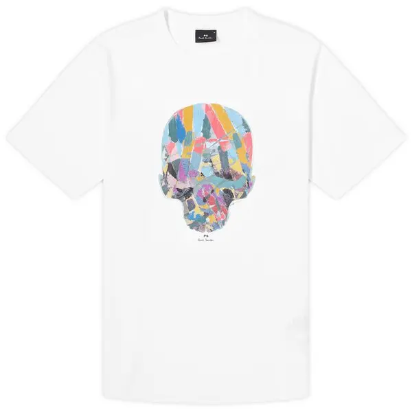 Paul Smith Multi Colour Skull T-shirt