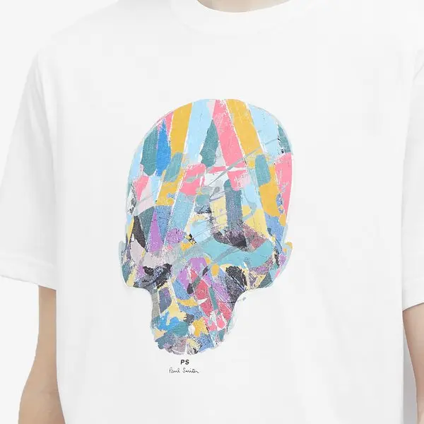 Paul Smith Multi Colour Skull T-shirt
