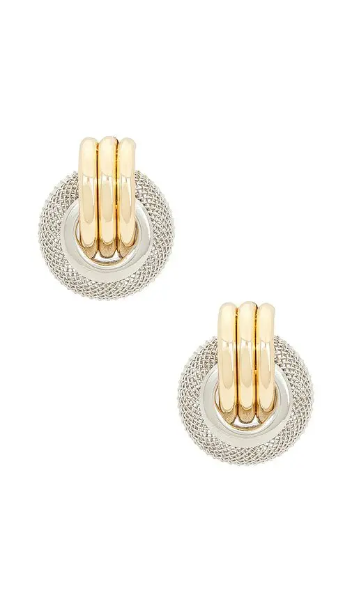 8 Other Reasons Kendall Stud Earrings - Silver & Gold