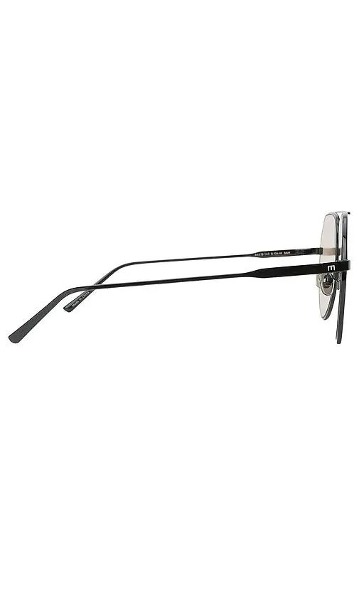 Elisa Johnson Sammy Sunglasses - Black Metal | Editorialist display picture 3