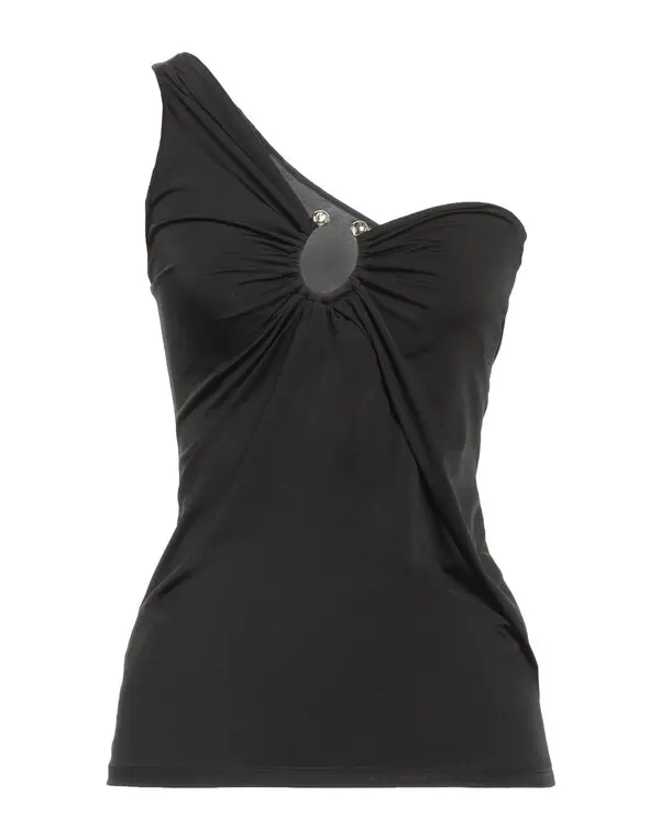 Pinko Top In Polyamide And Elastane - Black