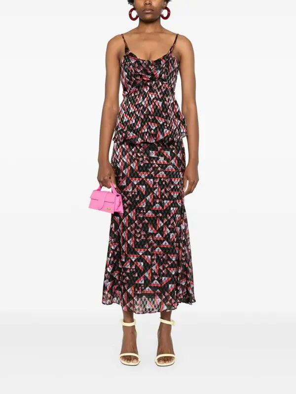 Isabel Marant Étoile Kalisia Geometric-print Tank Top