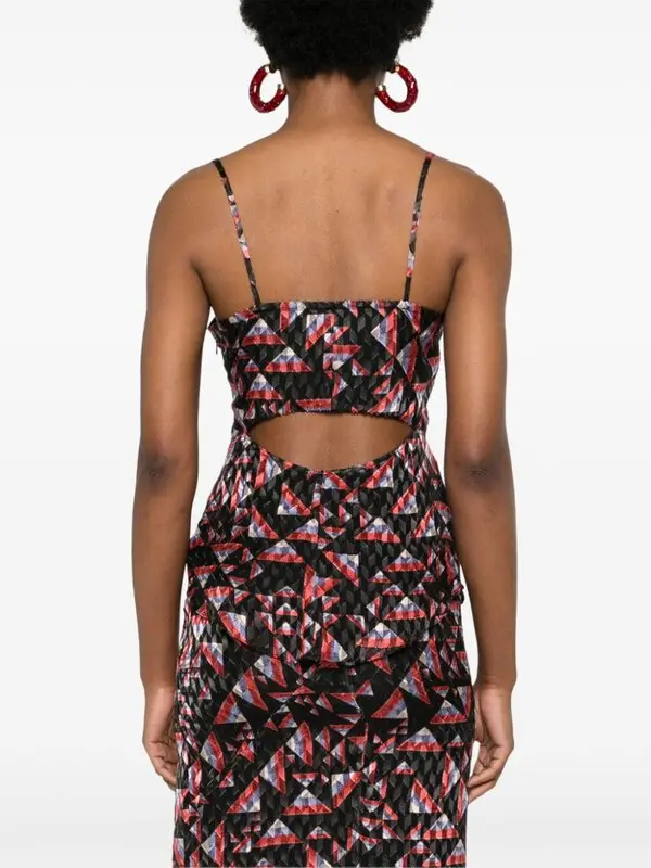 Isabel Marant Étoile Kalisia Geometric-print Tank Top