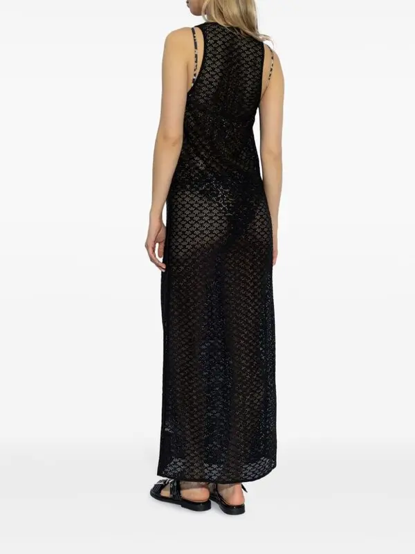 ganni beach dress GANNI Dresses | Black Womens Summer Dress