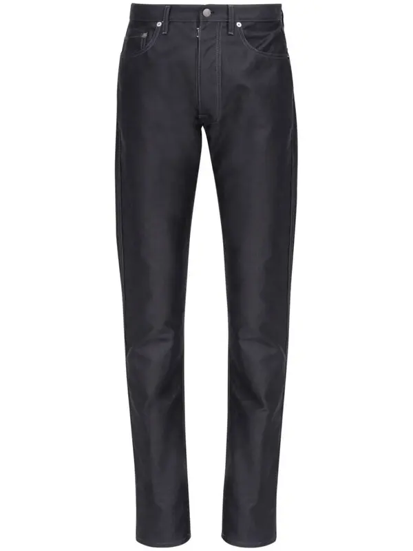 MAISON MARGIELA Four-stitch Satin Trousers